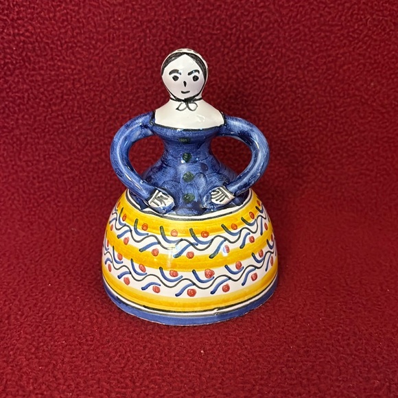 Folk Art | Art | Spanish Lady Bell Folk Art Pottery | Poshmark